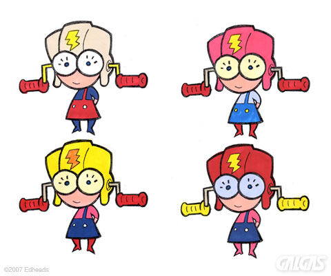 Edheads Concept Art-Weather Miss Weatherhead - Steve Galgas